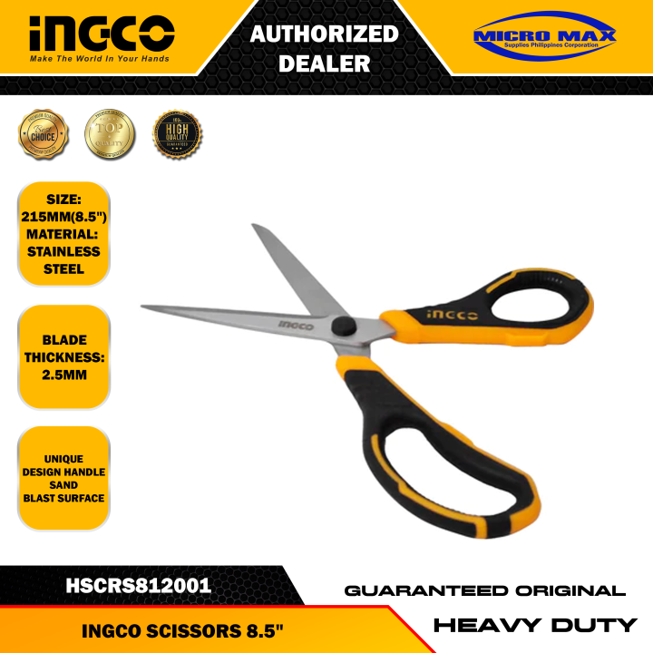 INGCO SCISSORS 8.5" - HSCRS812001 HANDTOOLS | Lazada PH