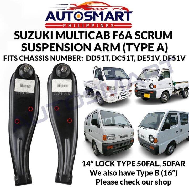 Multicab F6A Scrum Suspension Arm 14 (Type A) | Lazada PH