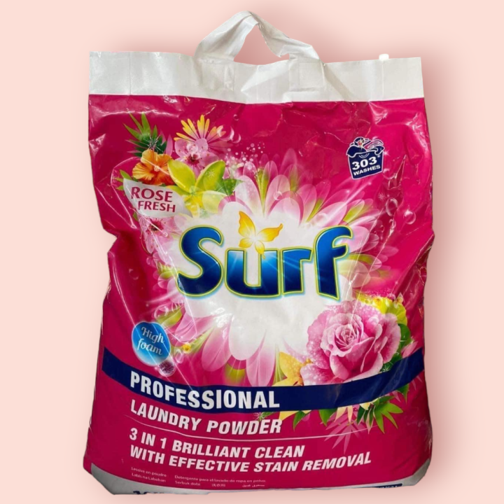 Surf Professional Laundry Powder Rose Fresh 3 in 1 Brilliant Clean with ...