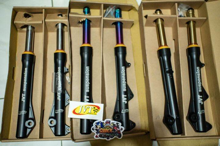 JVT FRONT SUSPENSION ADJUSTABLE PRELOAD FOR HONDA CLICK 125/150 NO T ...