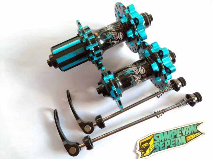 Hub Freehub Syte D455 Rampage 32 Hole Jangkrik Lubang 32 Tromol Quick ...