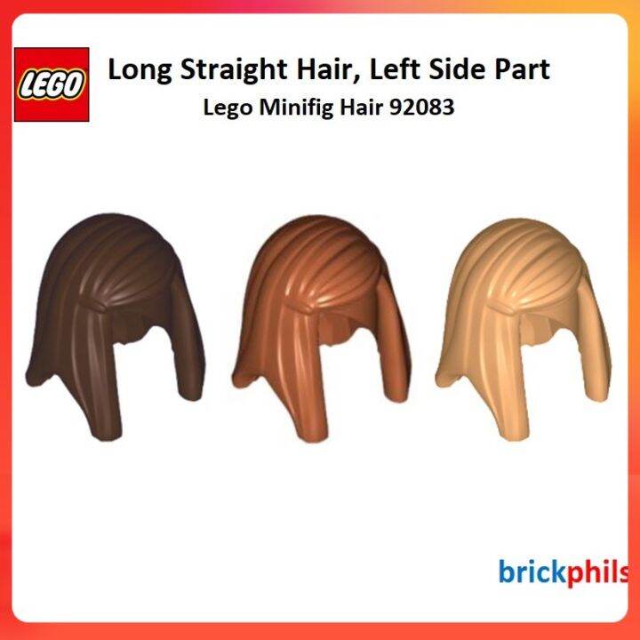 Lego Minifig Hair 92083 - Long Straight Hair, Left Side Part | Lazada PH