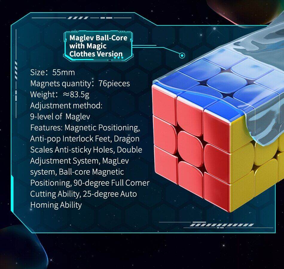 MoYu HuaMeng YS3M 3x3 Professional Magic Cube 3x3x3 3x3 Rubick Speed ...