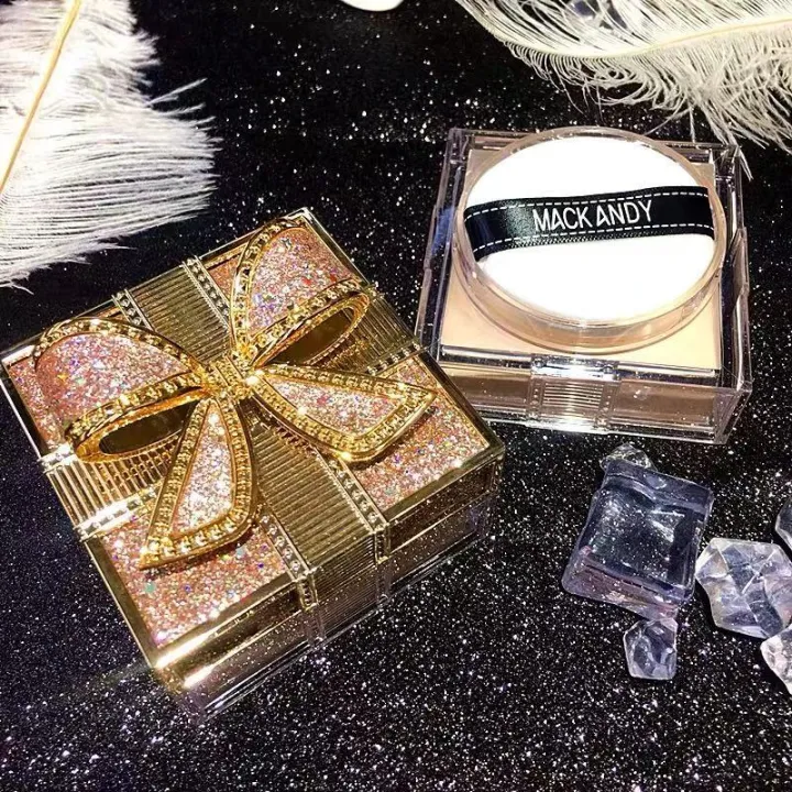 Loose powder setting powder for long-lasting oil control, waterproof, sweat-proof, no makeup ...