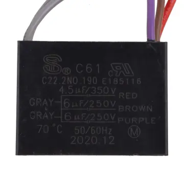 C61 Ceiling Fan Capacitor Wiring Diagram | Shelly Lighting