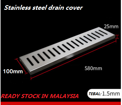DRAIN COVER PENUTUP LONGKANG/Penutup Longkang Stainless Steel | Lazada
