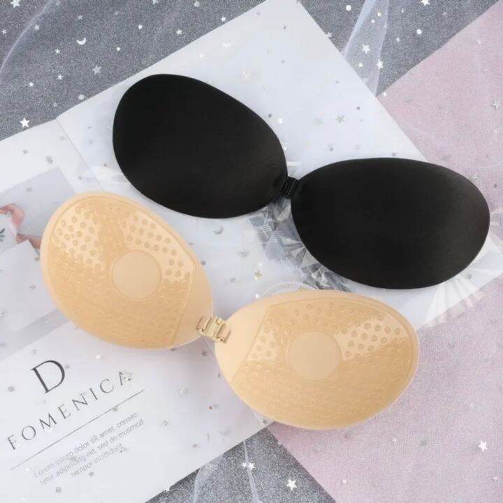 Silicon Adhesive Stick On Magic Push Up Bra Nipple Pads Breathable ...