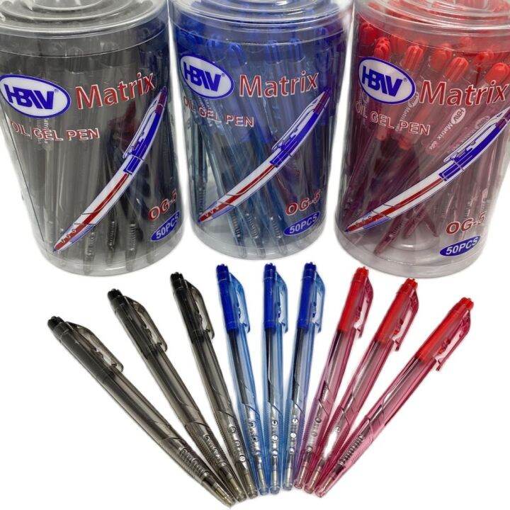 HBW MATRIX 0G-5 OIL GEL PEN | Lazada PH