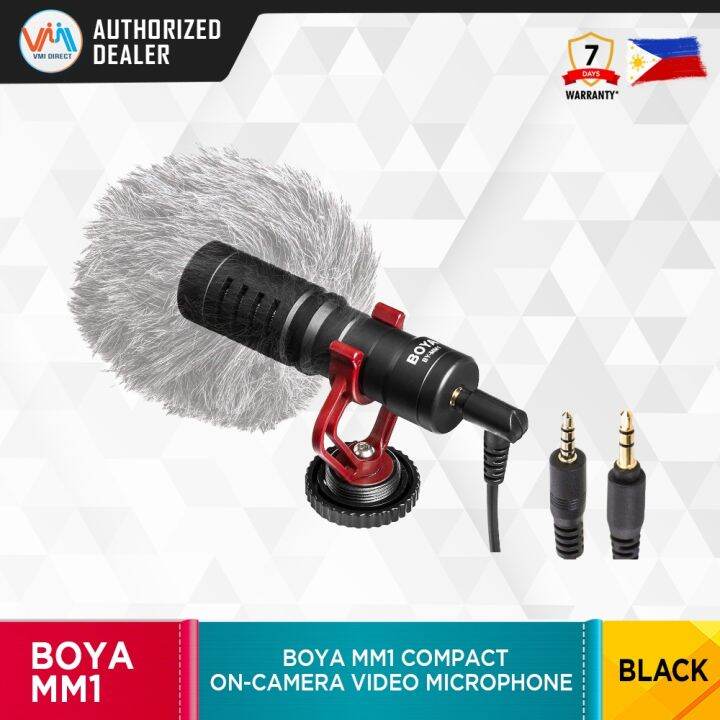 BOYA BY-MM1 Compact On-Camera Video Microphone YOUTUBE VLOGGER ...