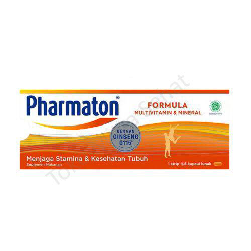 PHARMATON FORMULA 5 Kapsul / SUPLEMEN MULTIVITAMIN DAN MINERAL ...
