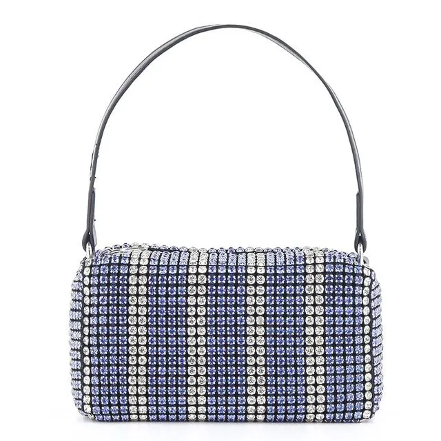 👜MABULA กระเป๋าคลัทช์ราตรีพลอยเทียมประกายหรูหรา,กระเป๋าคาดอกคริสตัลแวว ...