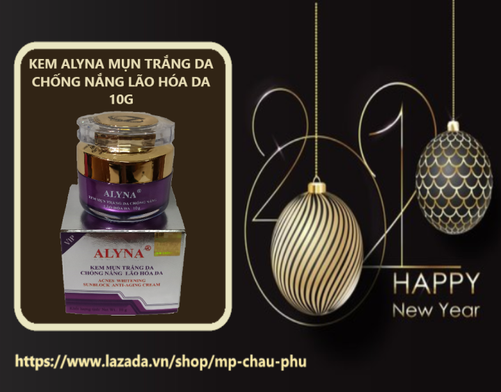 Kem alyna mụn trắng da chống nắng lão hóa da loại 10g | Lazada.vn