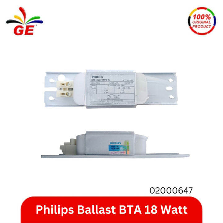 PHILIPS - Ballast BTA 18 Watt 02000647 | Lazada Indonesia