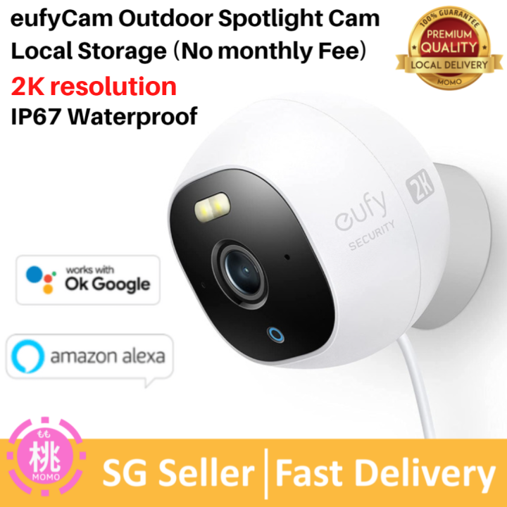 eufy Security Solo OutdoorCam C24 2K Resolution or C22 1080P ,Outdoor ...