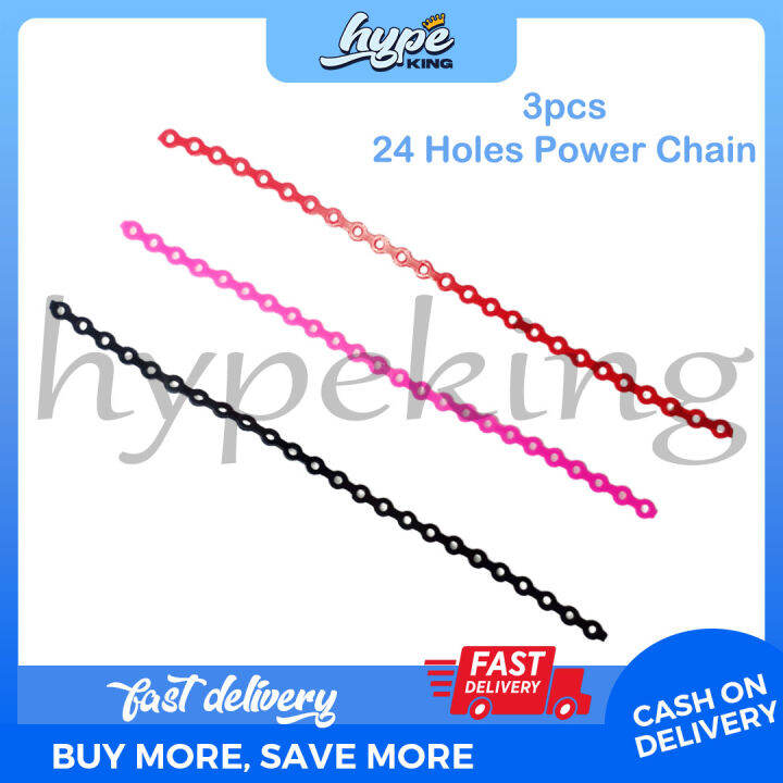 ASSORTED Power-O Echain 3 colors-24 holes | Lazada PH