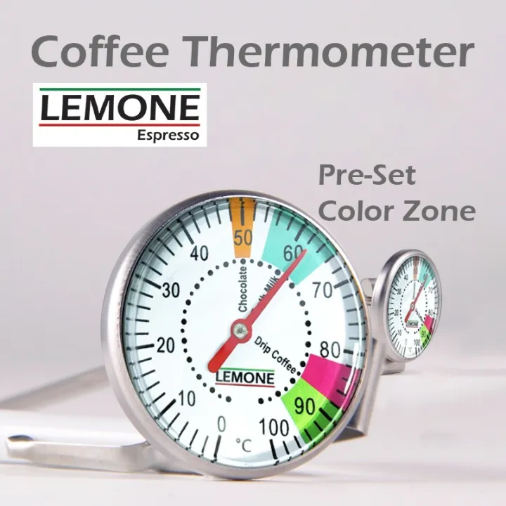 Ready Stock 🇲🇾 Lemone Coffee Thermometer. Barista Coffee and Frothy ...