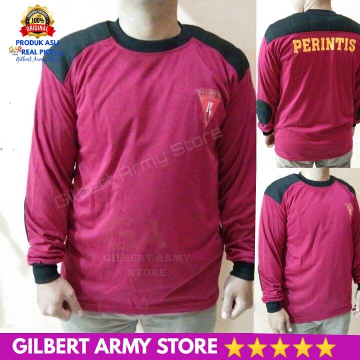 GILBERT ARMY STORE Kaos Perintis Polisi Lengan Panjang Dekker Sniper ...