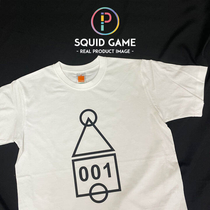 [Adult/Kid] Squid Game Trend Viral T-shirt Baju Team Survival (Custom ...