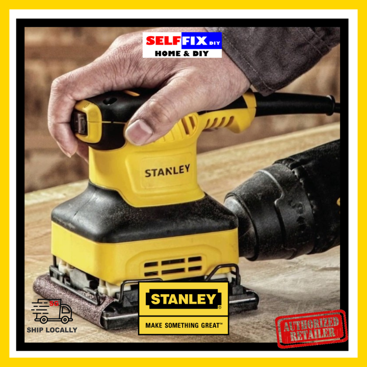 Stanley 1/4 Sheet Sander 240W - SS24 - DIY Project Essentials | Lazada ...