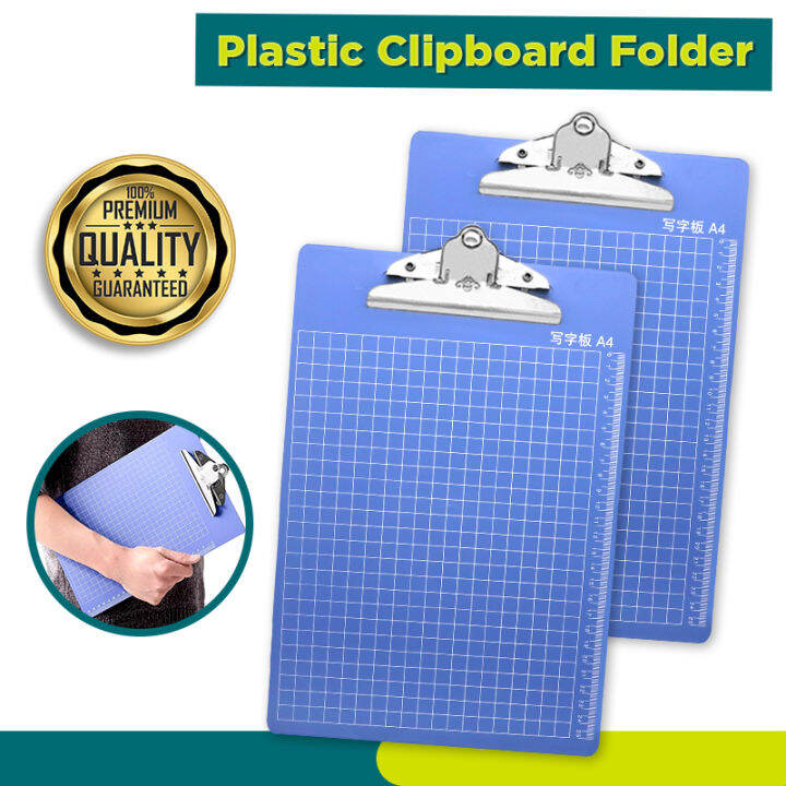 【Quali-Products】 Writing Plastic Board Folder A4 size | Lazada PH