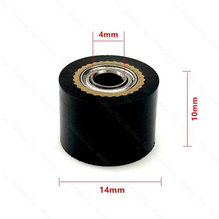 10pcs Paper Pressure Cutting Plotter Pinch Roller 4x10x14mm for Mimaki ...