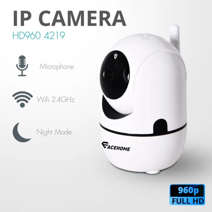 คุณภาพดี กล้องวงจรปิด HD 960P IP Camera หมุนได้ รุ่น 4219 ( แอพใช้งาน ...