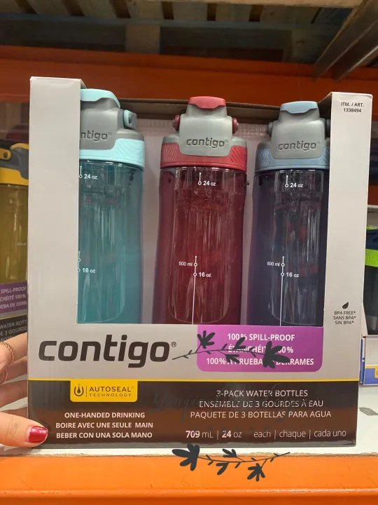 Spot Canada CONTIGO CONTIGO sports outdoor glass high-capacity couples ...