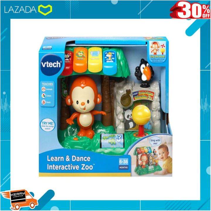 ..ของเล่น ถูก ตัวต่อ โมเดล.. Vtech Learn & Dance Interactive Zoo VT110785000000 ..ของเล่นเสริม ...
