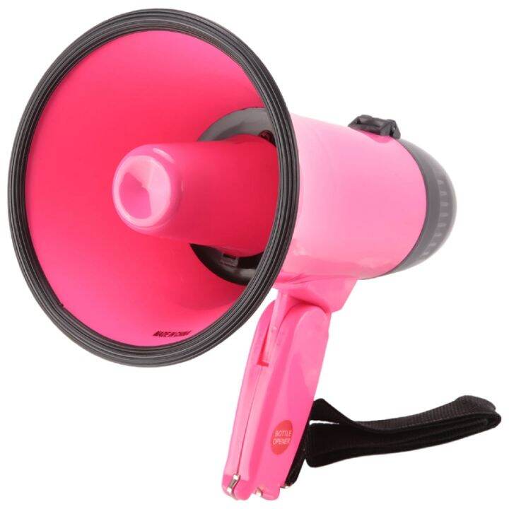 25 Watt Compact Megaphone Speaker PA Bullhorn - with Built-in Siren ...