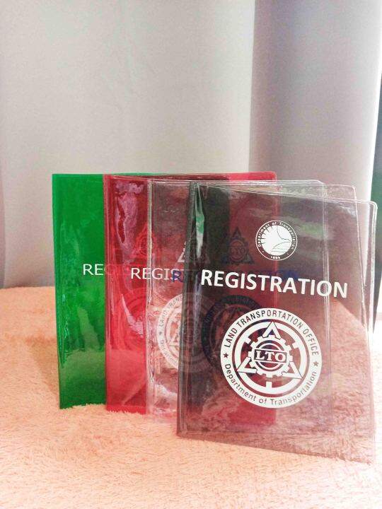 OR CR holder pure plastic/registration holder pure plastic | Lazada PH