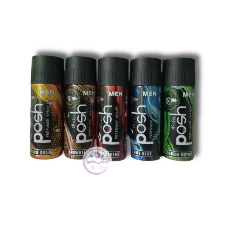 POSH Men Perfumed Body Spray 150mL | Lazada Indonesia