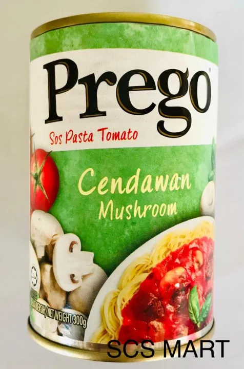 Prego Mushroom & Sundried Tomato Pasta 300g Prego Cendawan Di Sos Pasta ...