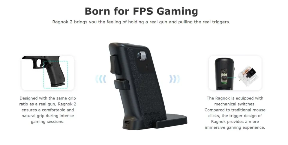 Ragnok Gun Mouse The Most Realistic Mice For Shooting Games, 46% OFF