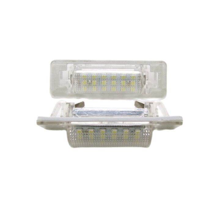 HYS For Mercedes Benz W210 W202 4D BENZ Sedan Facelif LED License Lamp ...