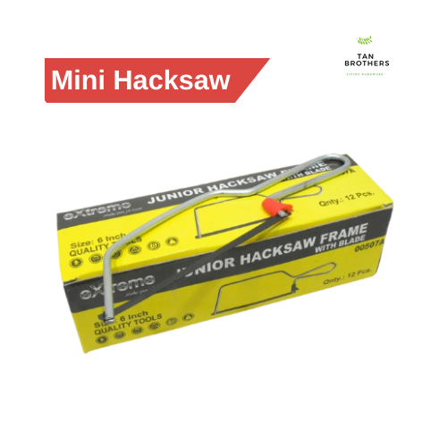 6'' MINI HACKSAW PIPE SAW METAL SAW GERGAJI BESI GERGAJI PAIP | Lazada