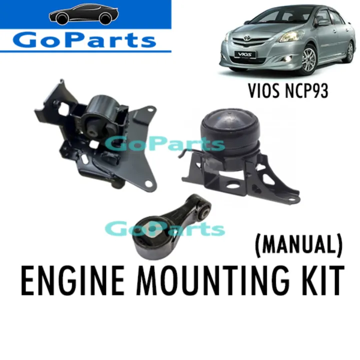 TOYOTA VIOS NCP93 MANUAL ENGINE MOUNTING KIT | Lazada