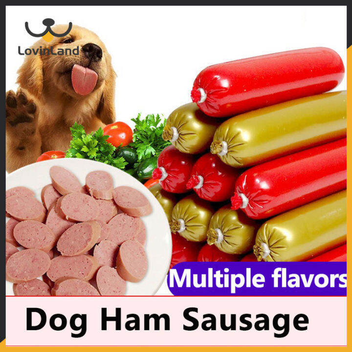 Lovinland Dog Ham Sausage Pet Snack Sausage Dog Food Pet Supplies Low ...
