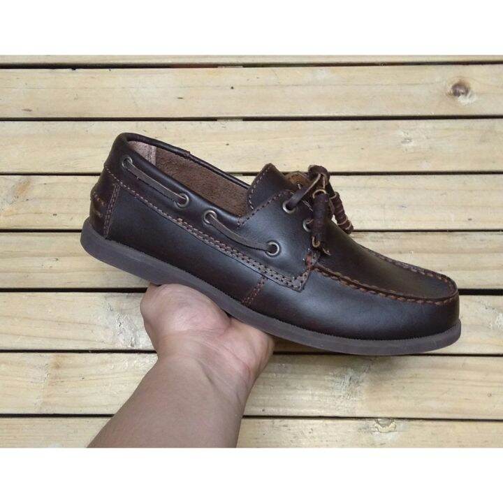 TOPSIDER PURE LEATHER MADE IN MARIKINA | Lazada PH