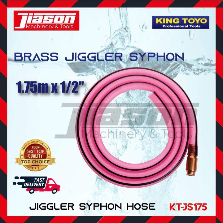 KING TOYO KT-JS175 Brass Jiggler Syphon 1.75m x 1/2" | Lazada