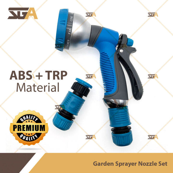 VAGO Adjustable Nozzle Spray Gun, Garden Spray Gun, Alat Penyembur ...