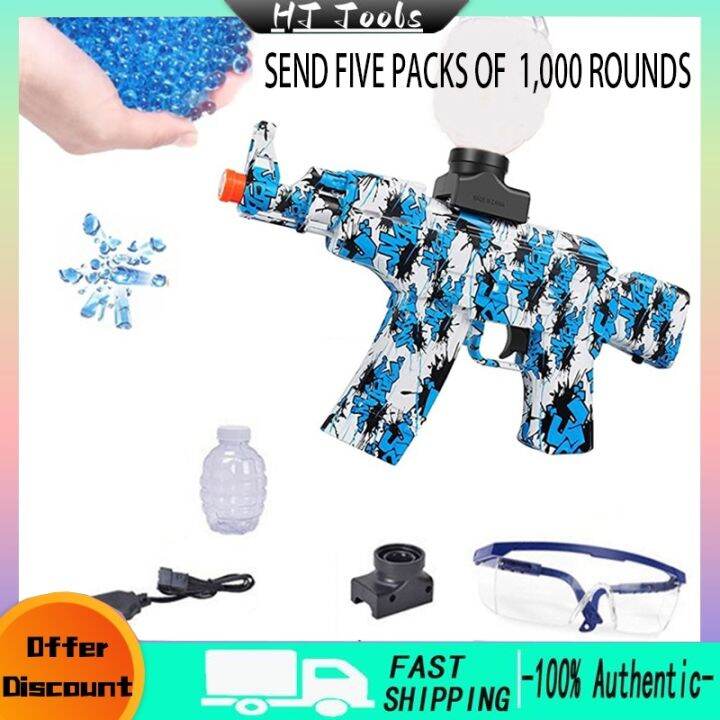 Gel Blas.ter Electric Gel Splatter Ball Gun Water Bead Blas.ter ...