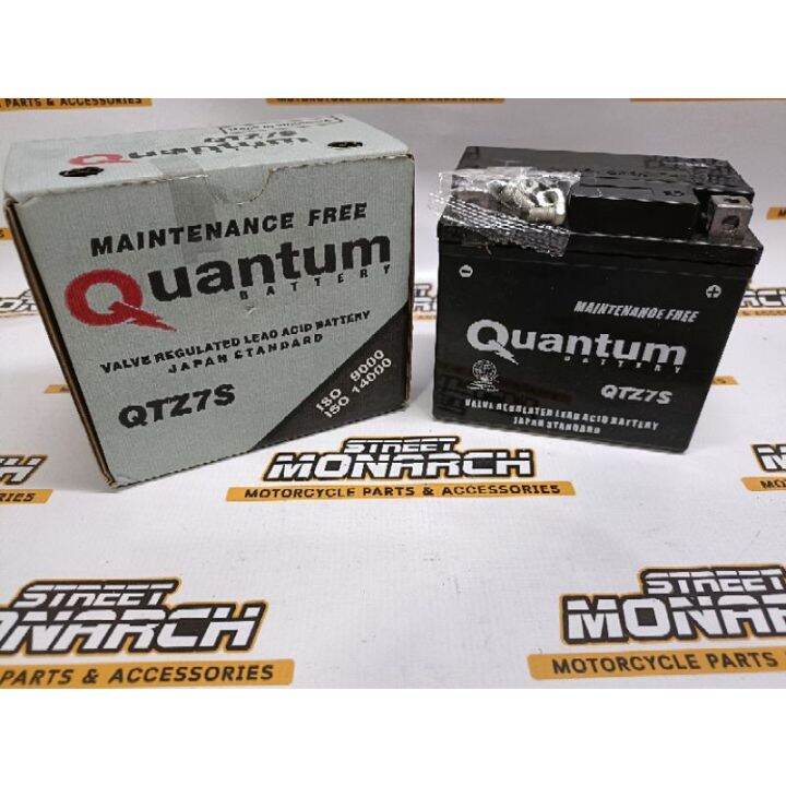 ☁QUANTUM BATTERY 5L QTZ7S FOR RAIDER150CLICKRS150NMAX V1V2AEROX V1 ...