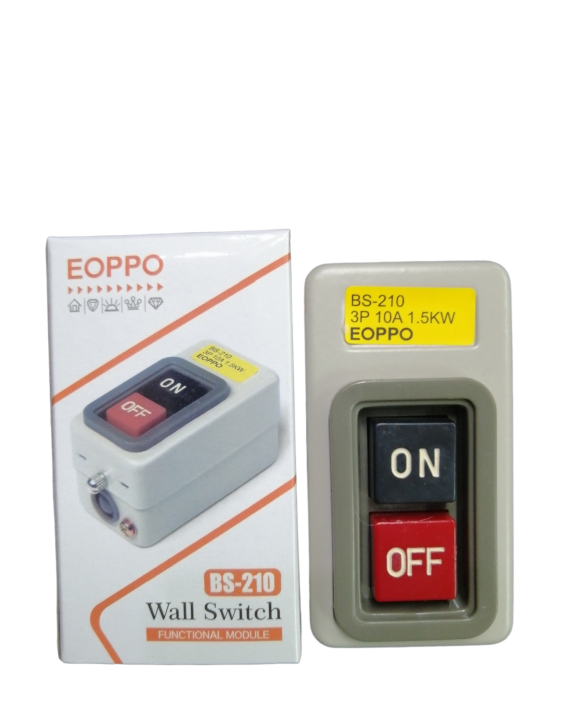 Oppo Power Push Button Switch BS-210 10A 600V | Lazada PH
