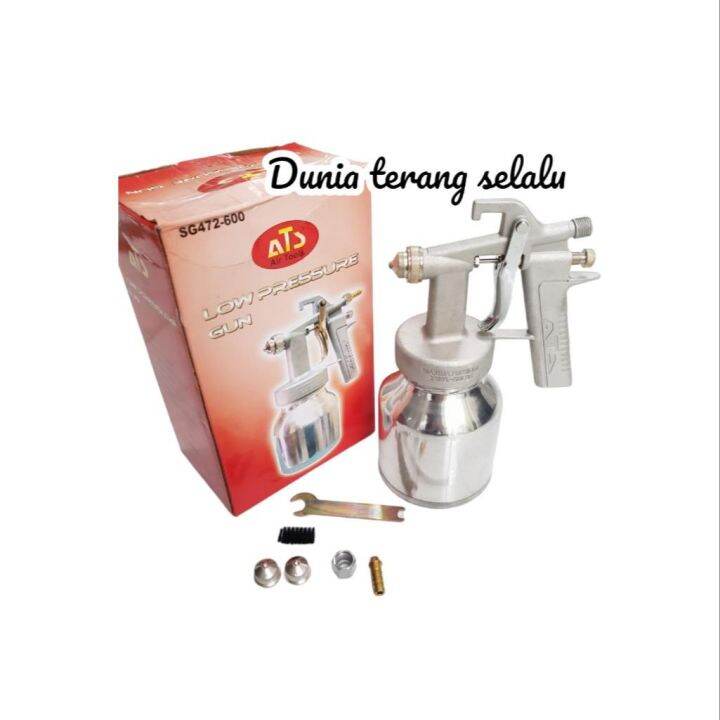 Spray Gun ATS 472 Tabung Bawah 600 ml - Semprotan Cat Tabung Bwh SG472 ...