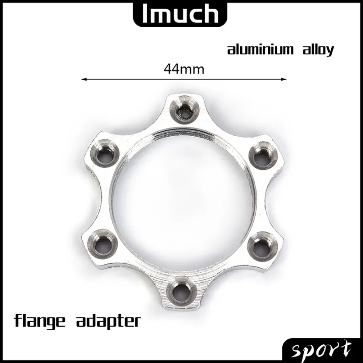 Imuch Bike Bicycle Freewheel Threaded Hubs Disk Disc Brake Rotor 6 Bolt ...