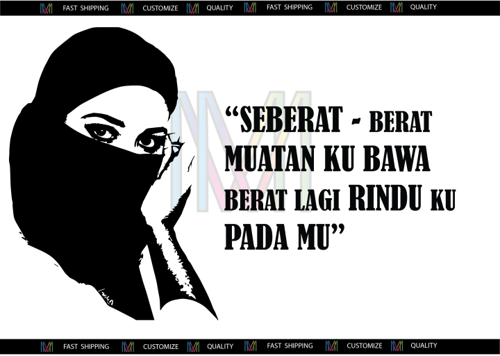 Sticker Lorry (Rindu Pada Mu) | Lazada