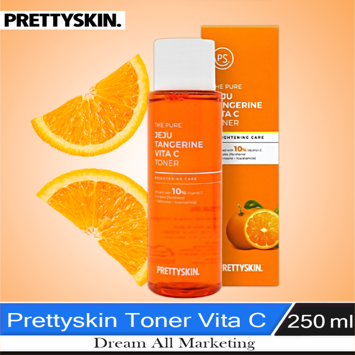 Prettyskin Toner water โทนเนอร์ ทำความสะอาดผิว 250ml. | Lazada.co.th