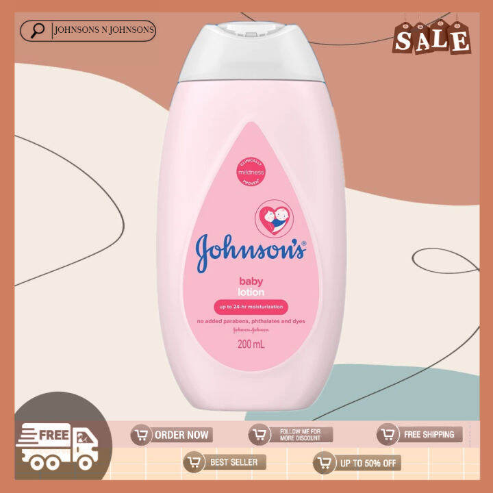 JOHNSONS N JOHNSONS Regular Lotion 200ml | Lazada PH