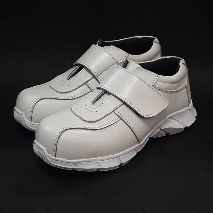 Sepatu Safety Putih Polos Pria Wanita Kesehatan Laboratorium | Lazada ...