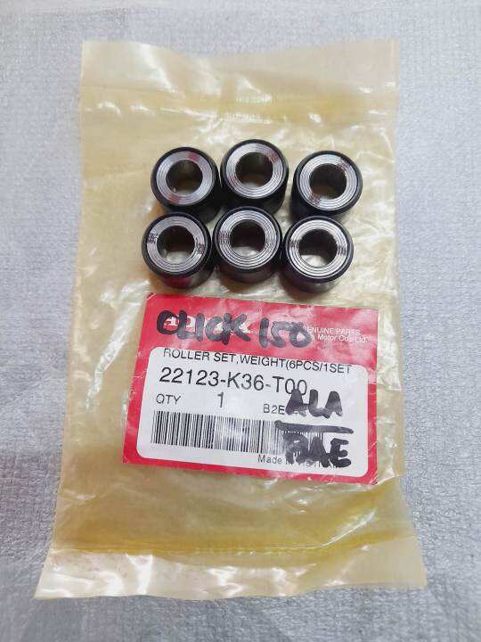 Honda Original Genuine parts Roller Set Weight/Fly Ball CLICK 150i V1 ...